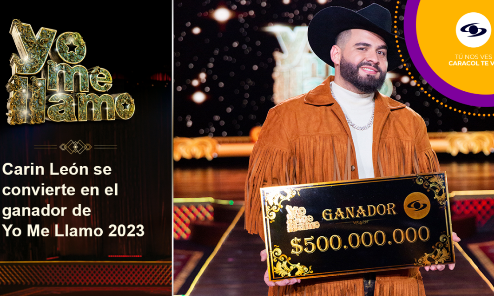 Triunfo Emotivo en Yo me llamo 2023: Carin León, el Ganador que Conquista Corazones y Revela su ...